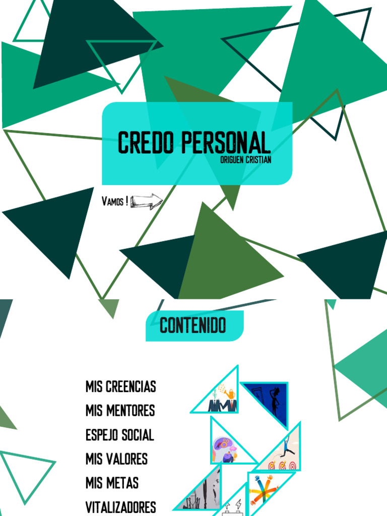 Credo Personal | PDF | Estilo de vida