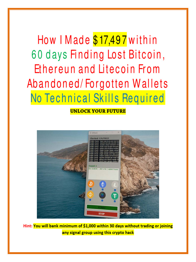 $17k Finding Lost Crypto With WalletCracker | PDF | Cryptocurrency ...