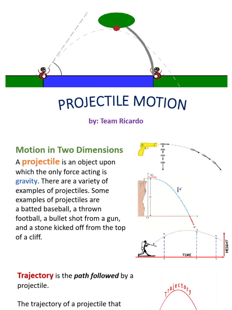 Projectile Motion | PDF