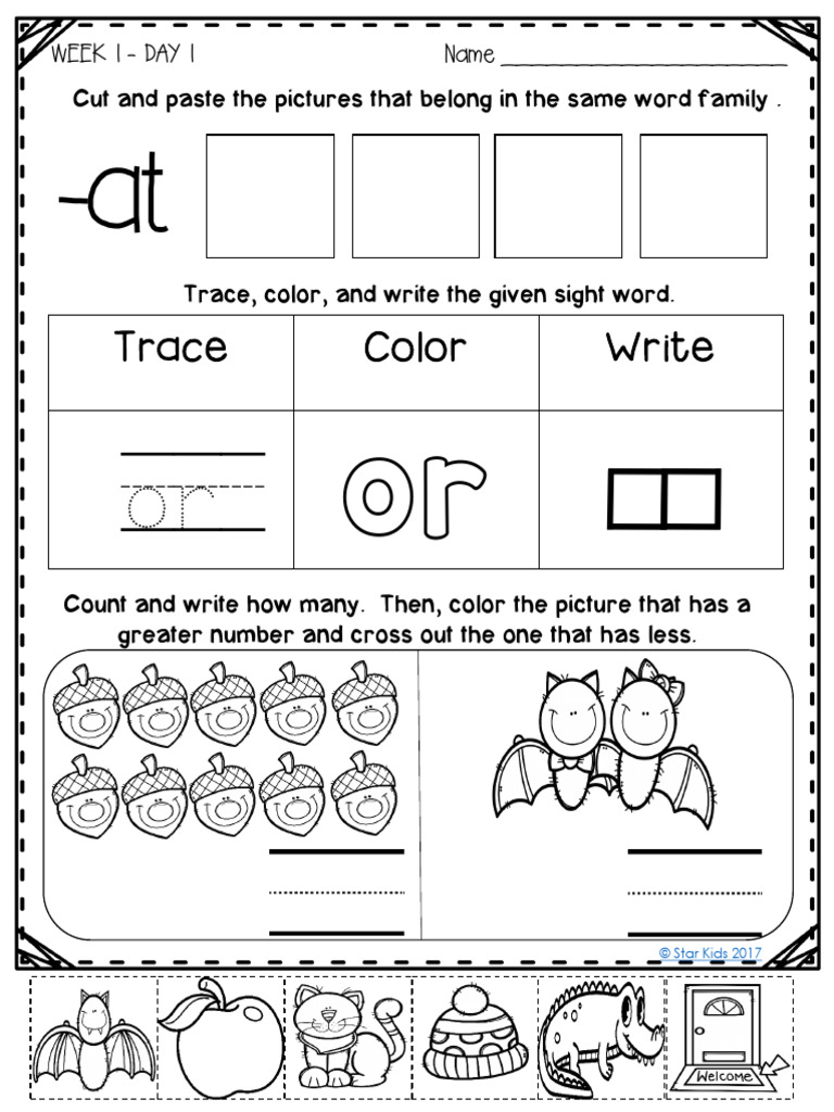Word Family Activities for Kids | PDF
