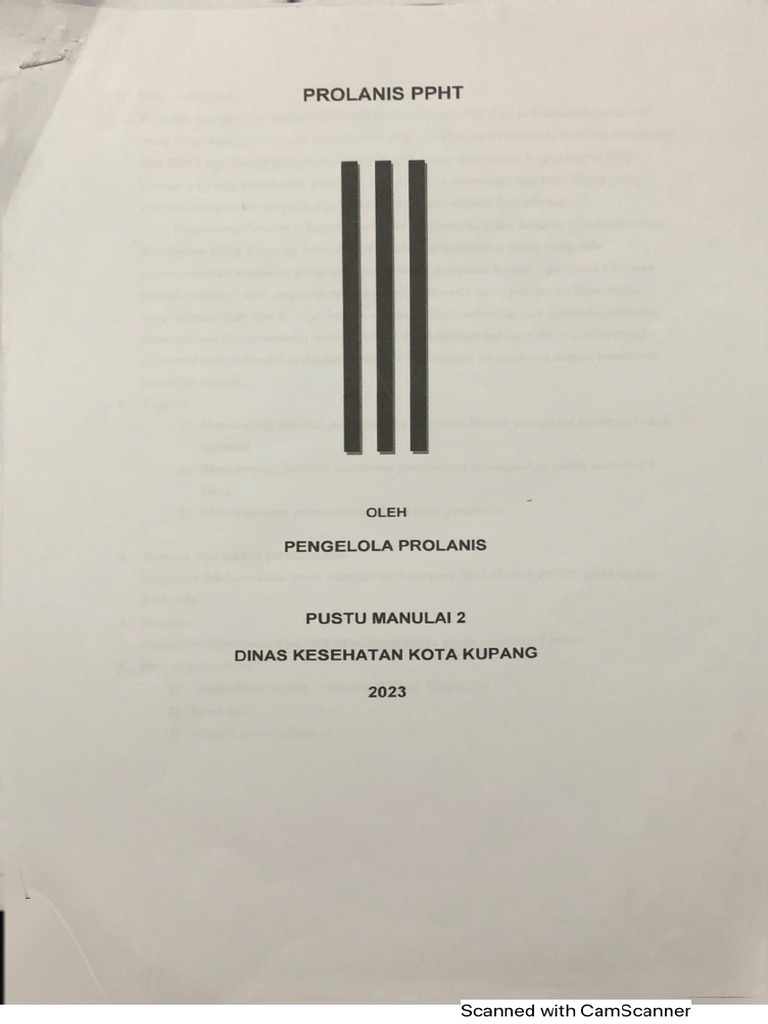 Prolanis PPHT 1 | PDF