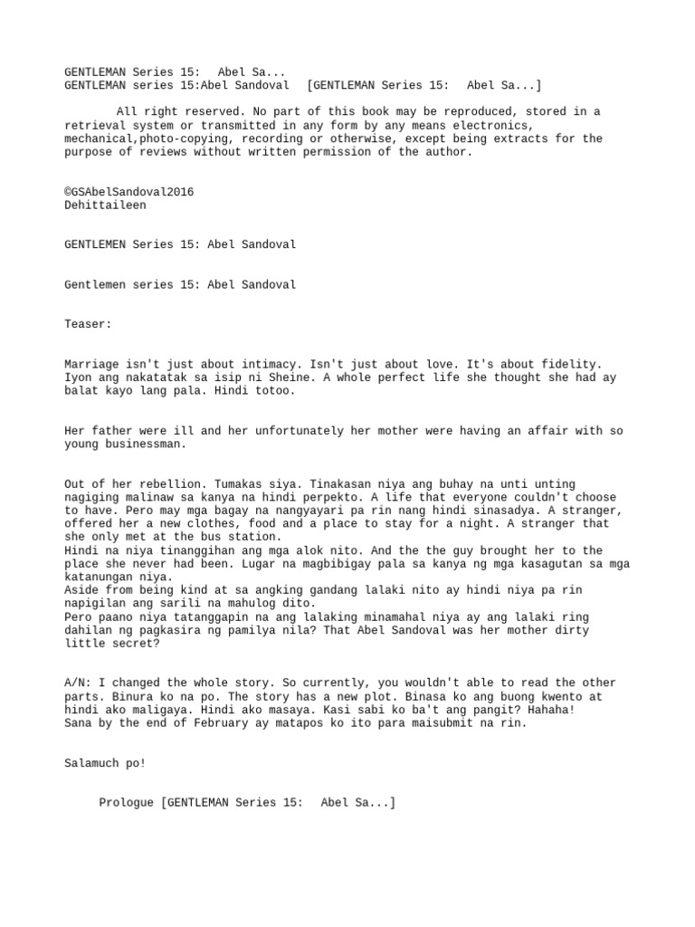 ?? GS#15-Abel Sandoval | PDF