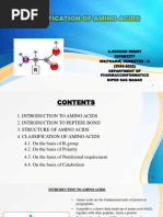 Amino Acids Classification Chart | PDF