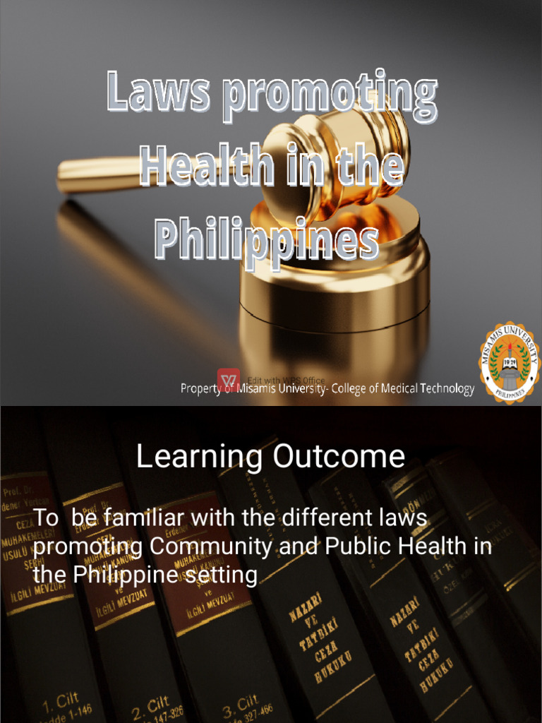 Module 1.3 Laws in CPH 1 | PDF | Rabies | Clinical Medicine