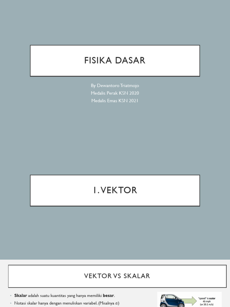 Fisika Dasar | PDF