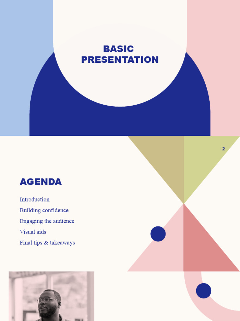 Basic Title Presentation Design Free | PDF | Body Language ...