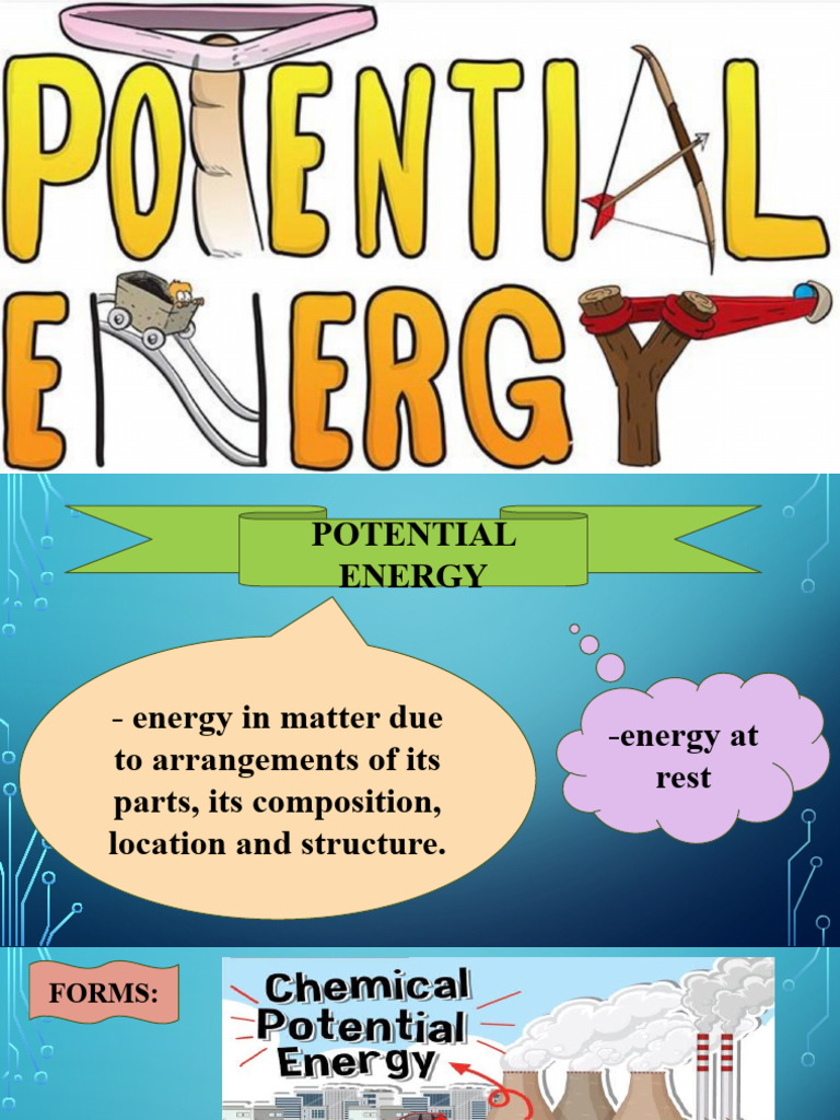 Potential Energy | PDF | Potential Energy | Chemistry