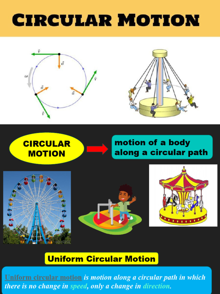 Circular Motion | PDF | Force | Acceleration