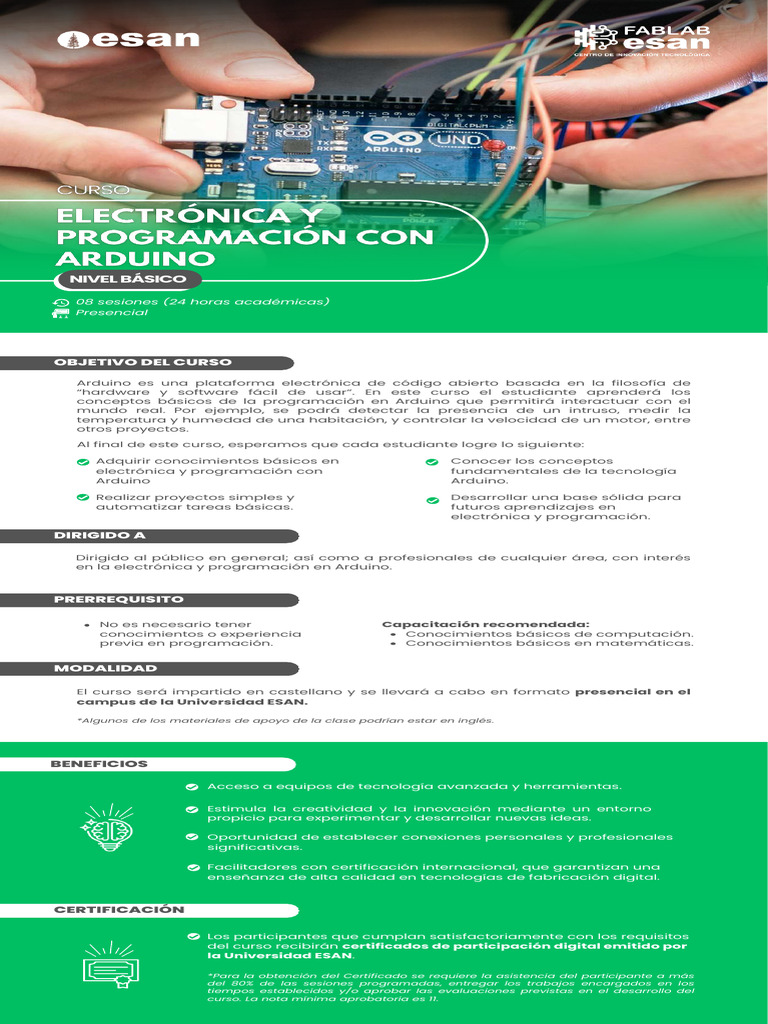 ELECTRNICA Y PROGRAMACIN CON ARDUINO - FOLLETO 2 Compressed | PDF ... ELECTRNICA Y PROGRAMACIN CON ARDUINO - FOLLETO 2 Compressed | PDF ...