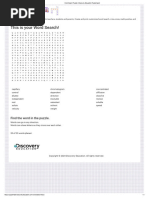 Word Search Puzzle - Discovery Education Puzzlemaker | PDF