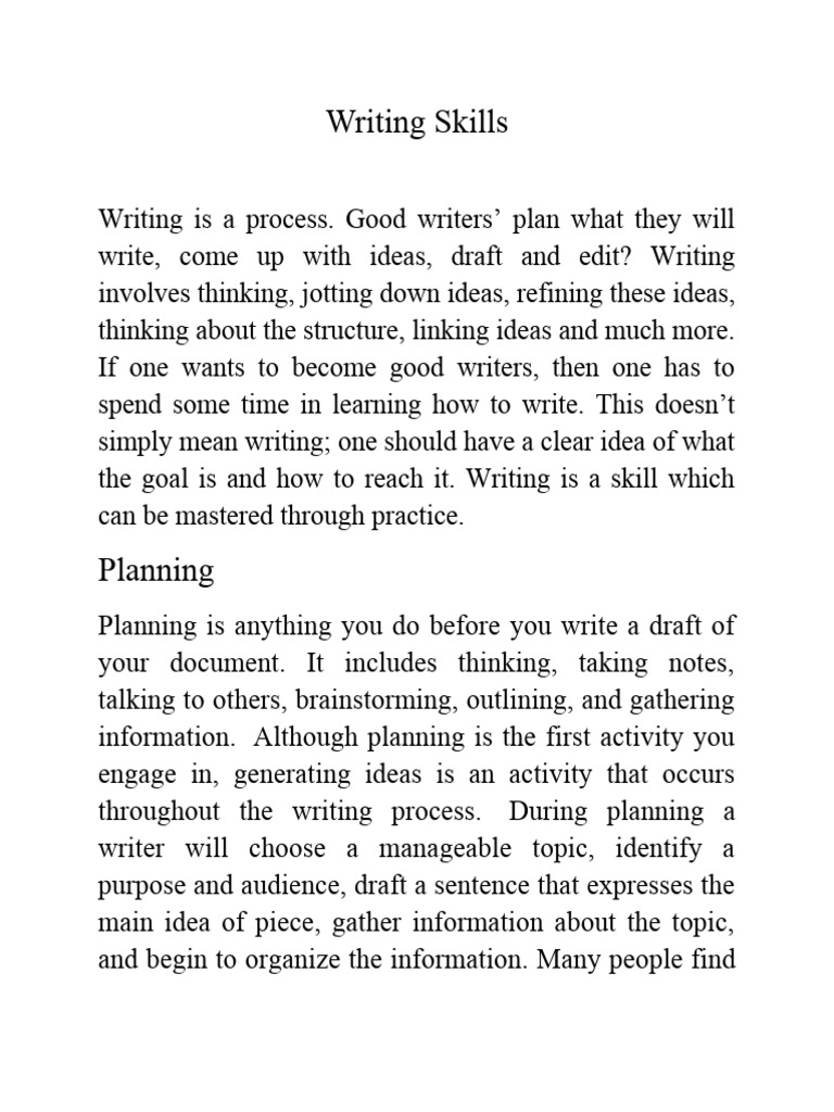 Planning Drafting Editing | PDF | Information | Thought Planning Drafting Editing | PDF | Information | Thought