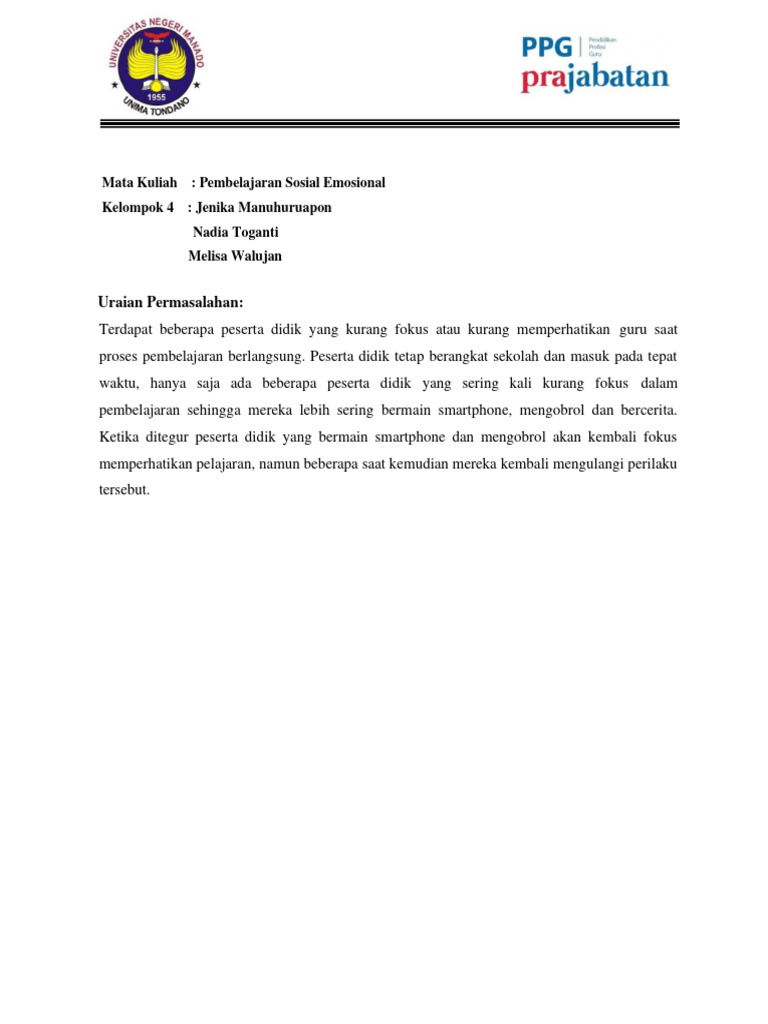 T4-PSE-Demonstrasi Kontekstual - KLMPK 4 | PDF