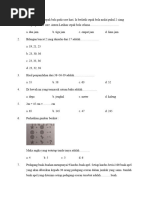 Soal Math Level 1 Omnas 12 | PDF