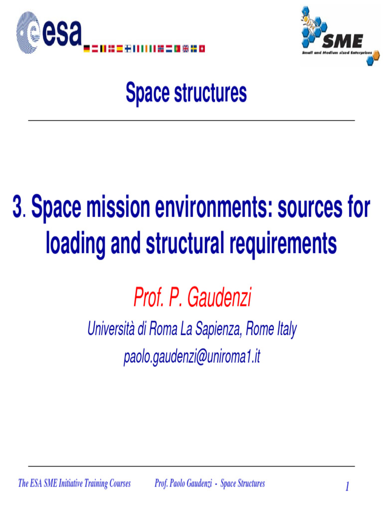 03-Space Missions - Loading & Structural Requirements | PDF | Launch ...