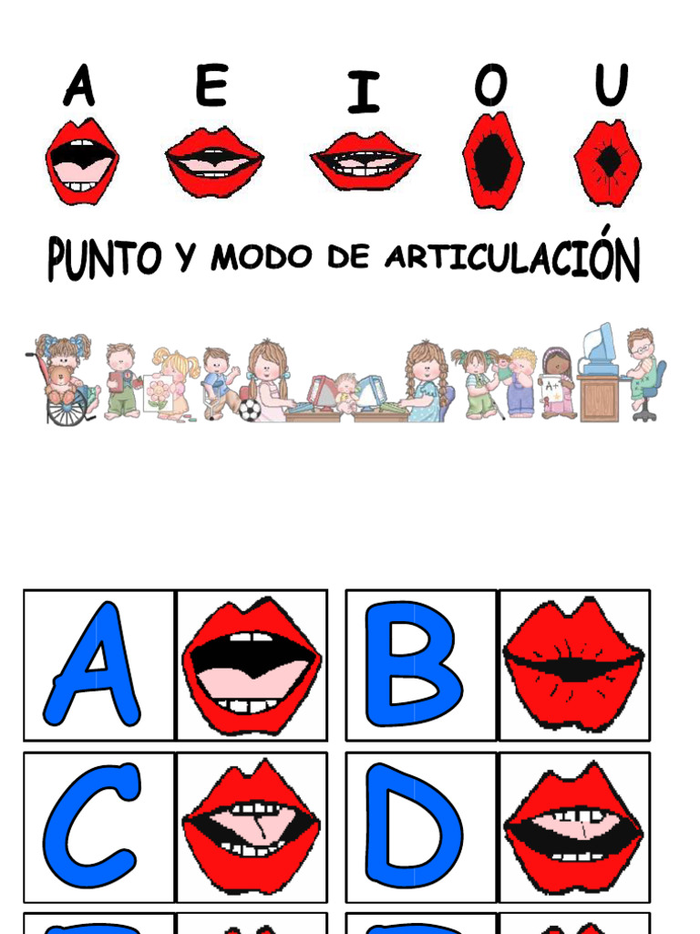 Punto y Modo de Articulación | PDF