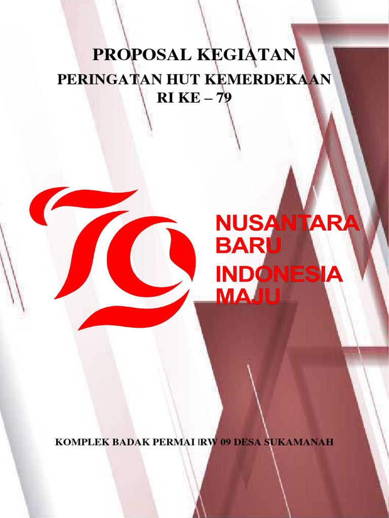 Proposal Agustusan 2024 | PDF