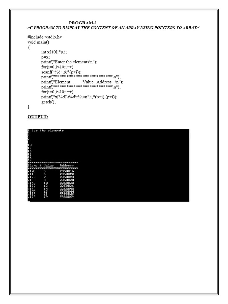 AdvanceCproject IIsemBCA | PDF | Pointer (Computer Programming) | Computer Programming