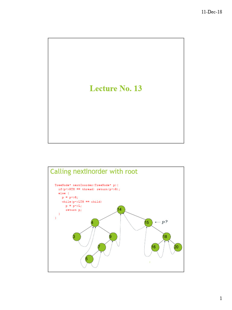 cs2133 Lec13 | PDF | Algorithms And Data Structures