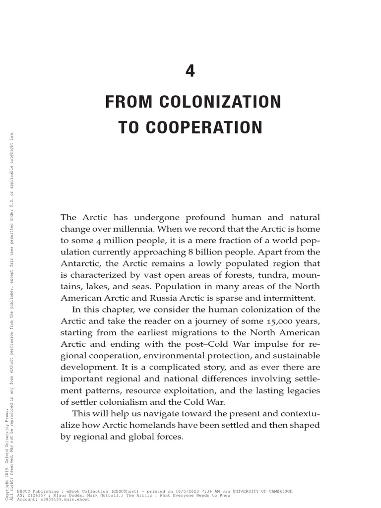 Chapter 4 Colonization | PDF | Greenland | Denmark