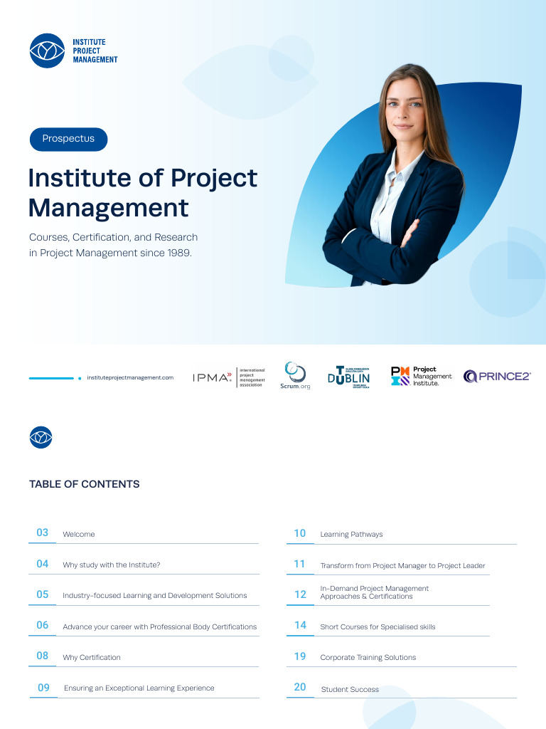IPM Prospectus Brochure | PDF | Project Management | Agile Software Development