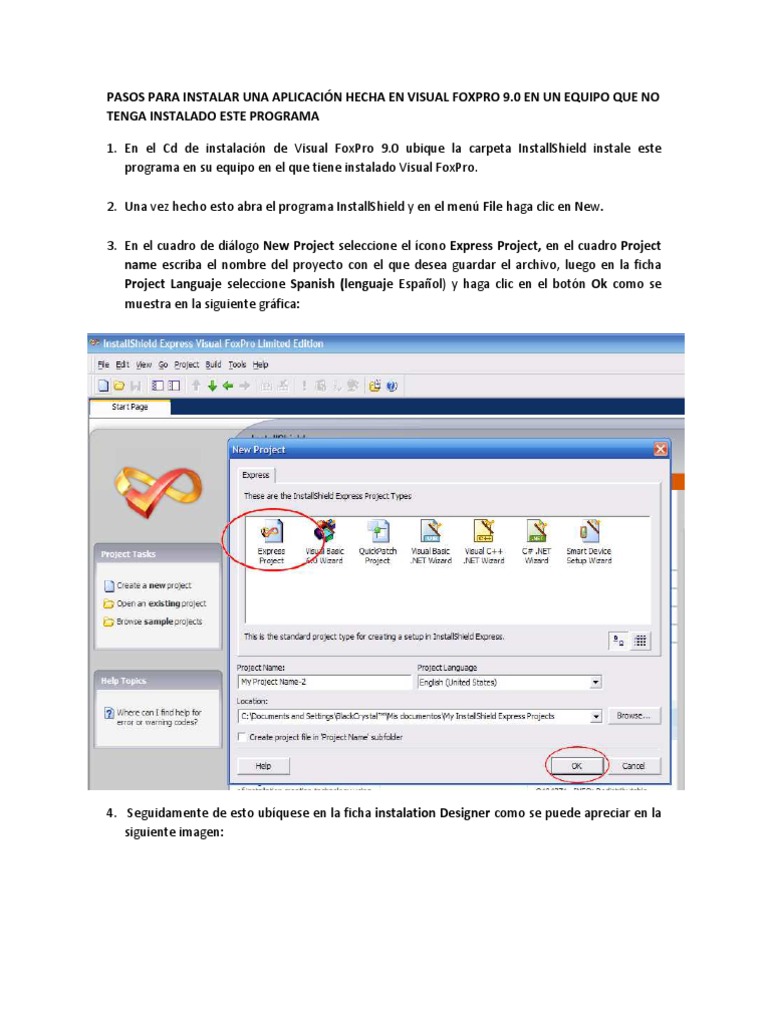 Instalar Visual FoxPro 9.0 en Windows 10 | PDF | Point and Click ...