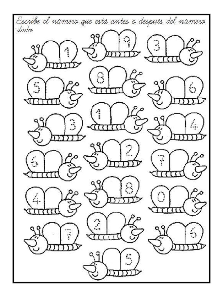 ACTIVIDADES DE NUMEROS | PDF