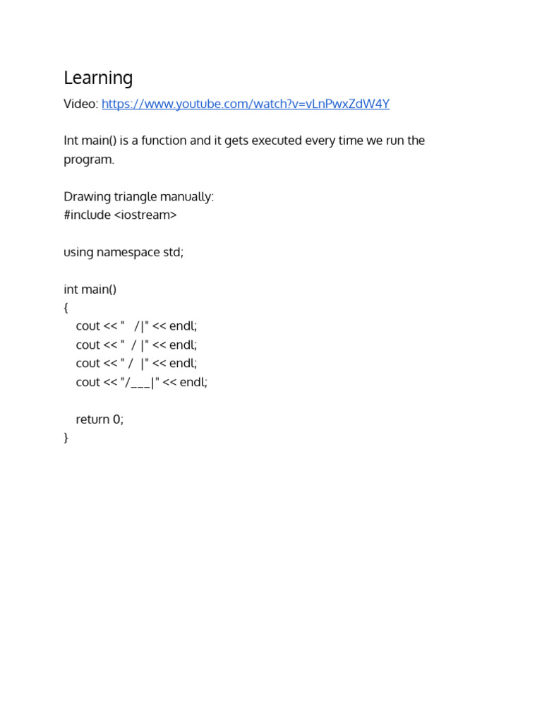 C Notes Pdf Namespace Computer Science