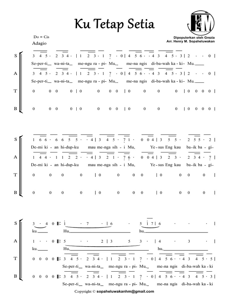 Fix Na Ku Tetap Setia-1 | PDF