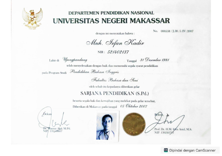 Muh. Irfan Kadir Ijz | PDF