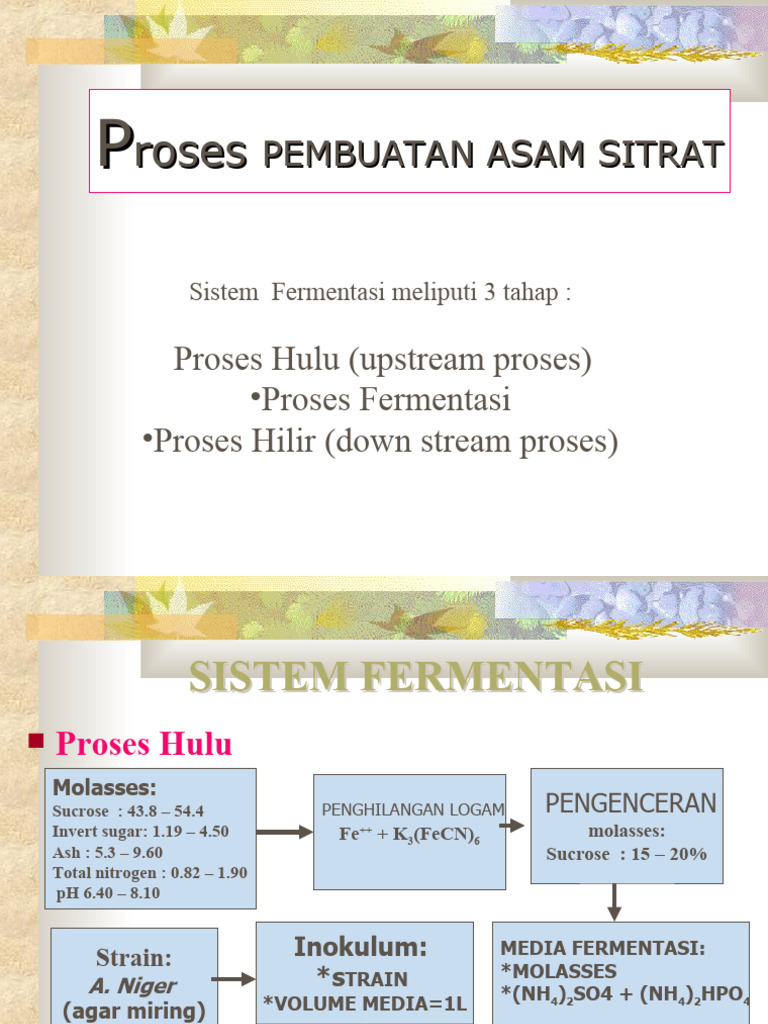 Asam Sitrat | PDF