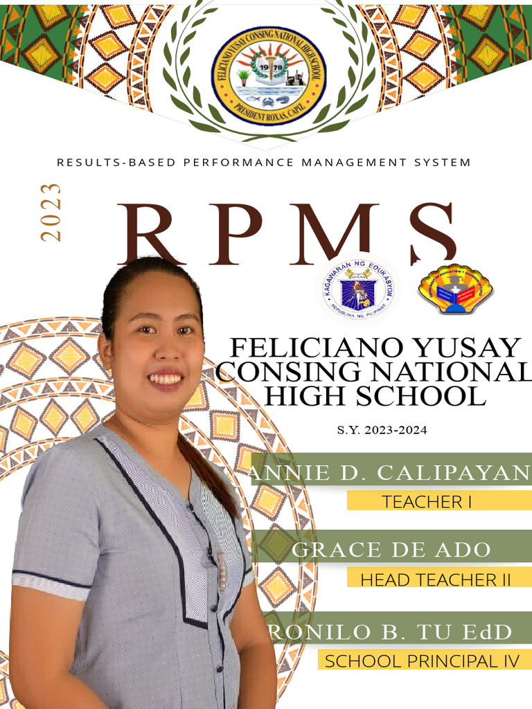 Cover Ipcrf 2023-2024 | PDF | Educational Assessment | Learning