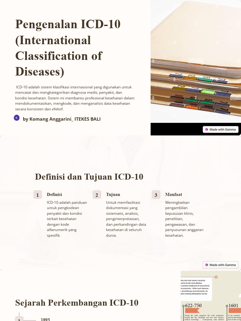 Pengenalan ICD 10 International Classification of Diseases | PDF ...