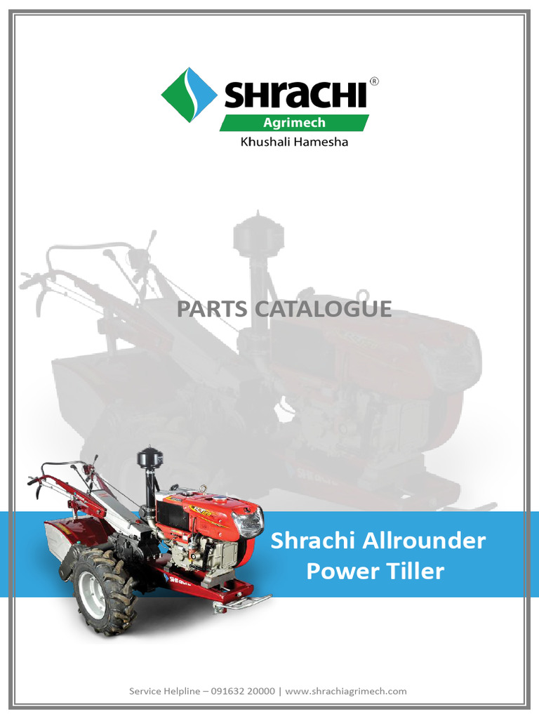 Shrachi-all-rounder-spare-parts-catalogue | PDF | Screw | Engines