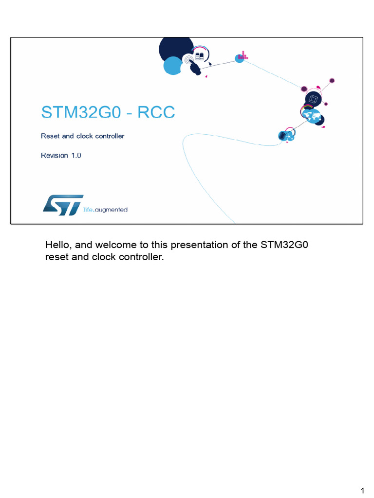 STM32G0 System Reset and Clock Control RCC | PDF | Electronic ...