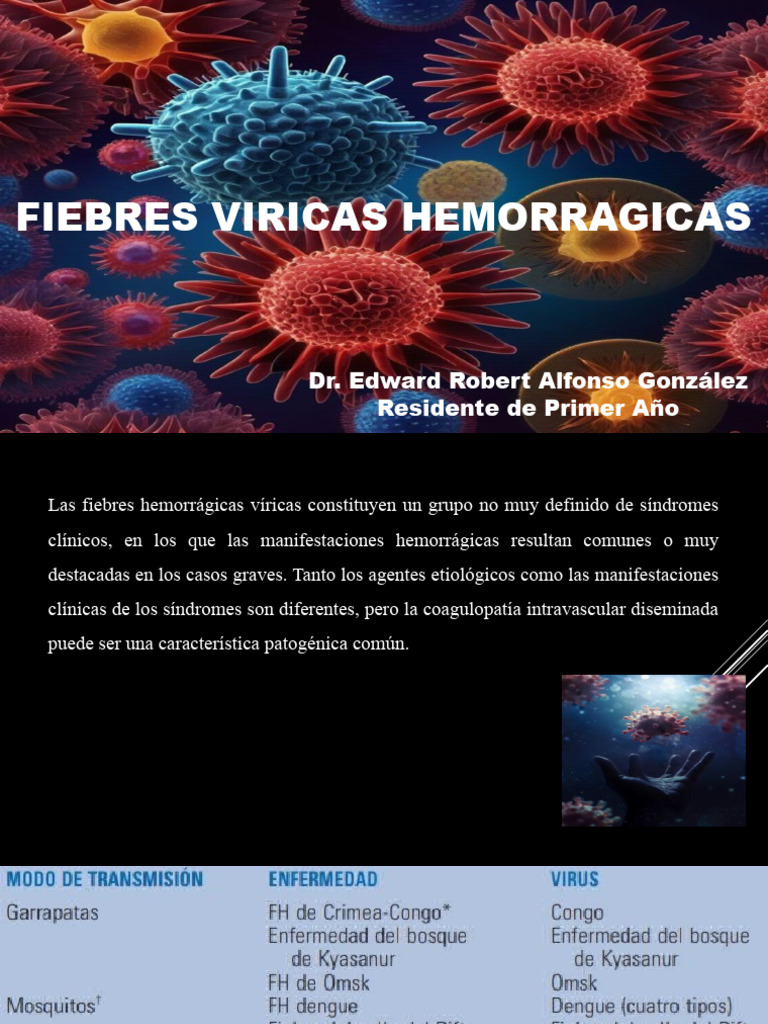 Fiebres Viricas Hemorragicas Edward | PDF | Enfermedades y trastornos ...