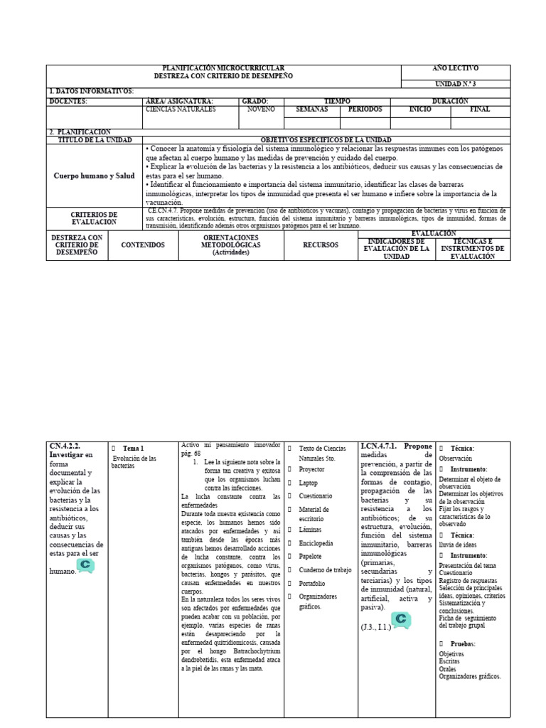 Evolución Bacteriana y Resistencia | PDF | Sistema inmune | Leucocito