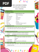 RPP Matematika Kurikulum Merdeka Kelas 1 | PDF | Metode & Bahan Ajar