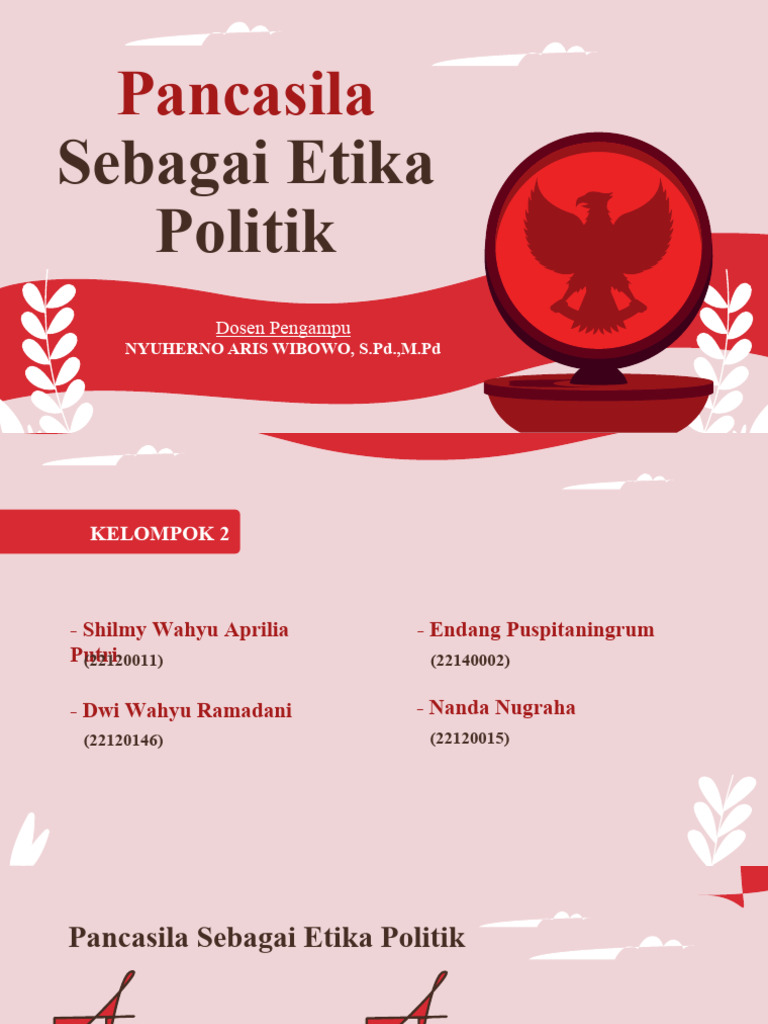 Pancasila Sebagai Etika Politik View | PDF | Politik | Ilmu Sosial