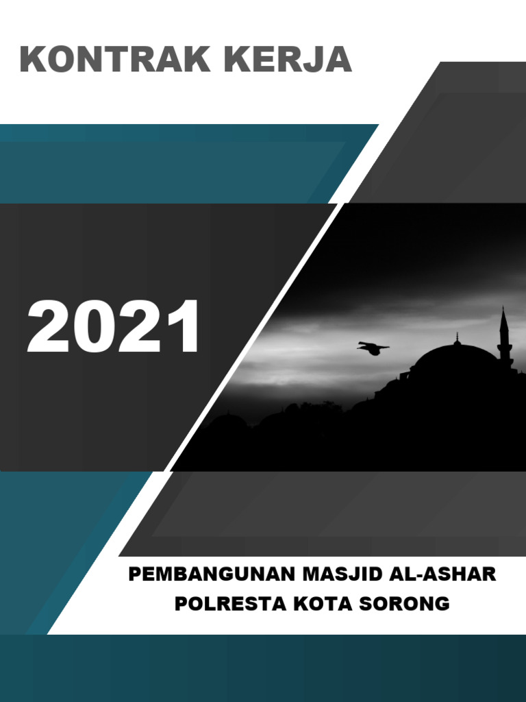 Kontrak Kerja Masjid Al-Ashar-1 | PDF | Hukum