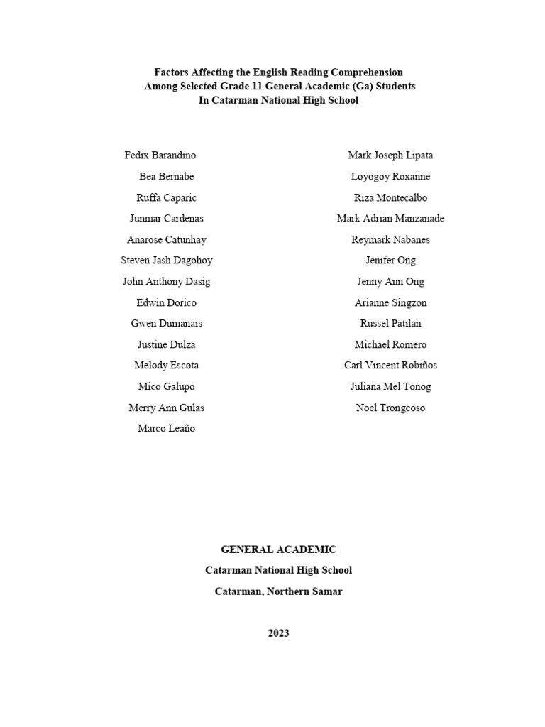 RESEARCH-COVER Example | PDF