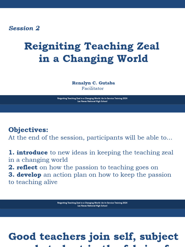 Teaching Zeal | PDF | Teachers | Behavior Modification
