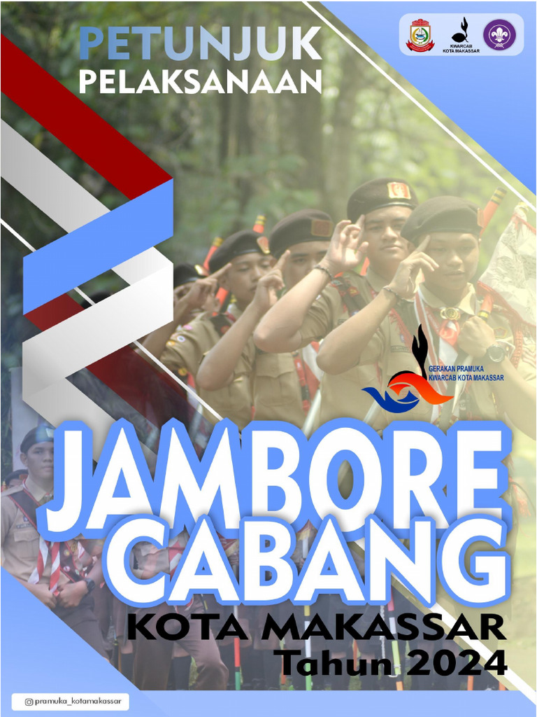 Petunjuk Pelaksanaan Jambore Cabang Kota Makassar XII Tahun 2024 | PDF
