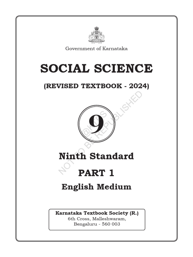 Karnataka 9th Grade Social Science Textbook | PDF | Jesus | Muhammad