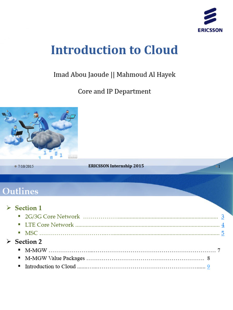 Introduction To Cloud PPT V1 | PDF | Cloud Computing | Software As A ...