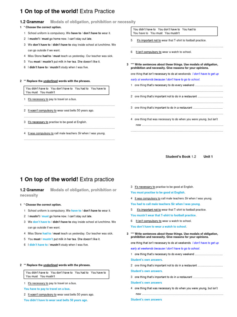 1.2GrammarPractice Ak | PDF | Language Mechanics | Linguistics