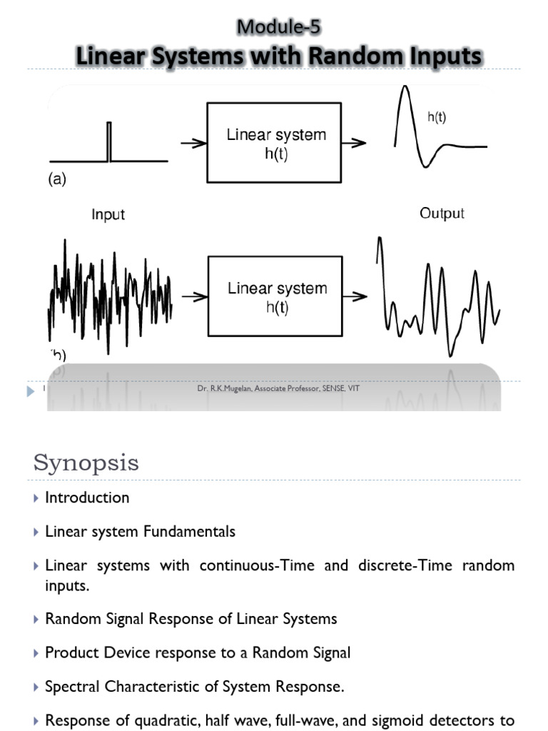 Module-5 part-1_merged | PDF | Convolution | Spectral Density