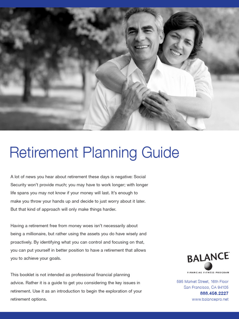Retirement Planning Guide | PDF | Individual Retirement Account | 401(K)