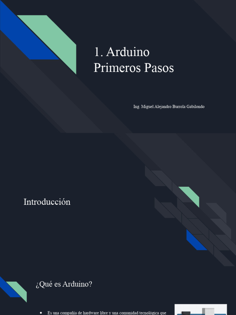 Arduino - Primeros Pasos | PDF | Arduino | Programa de computadora