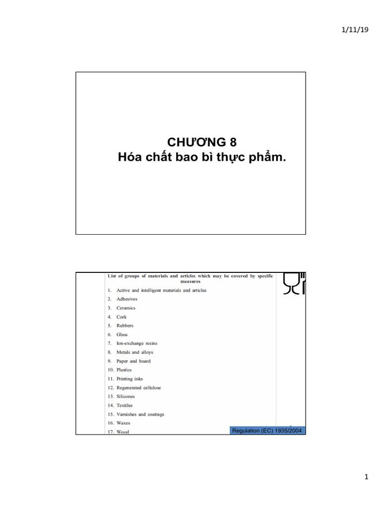 7 Food Contact Materials | PDF