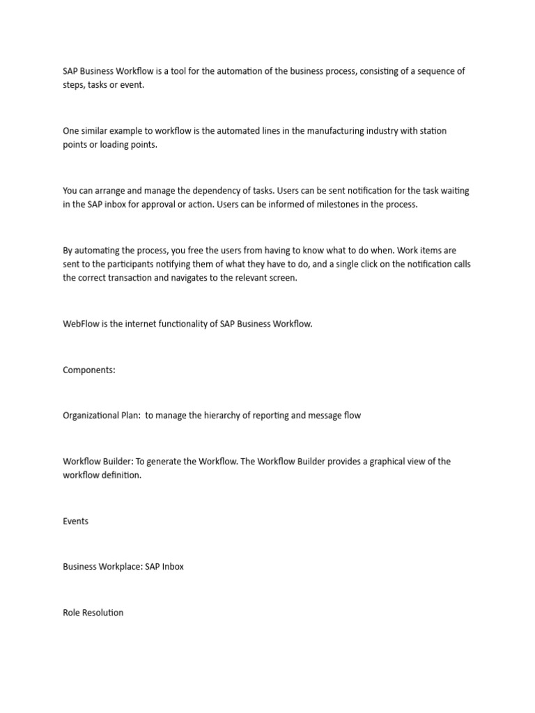 Workflow Documents | PDF | Workflow | Business Process